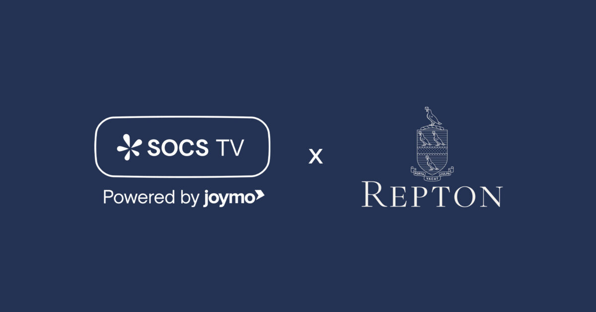 Repton School signs with SOCS TV, powered by Joymo, to launch… | Joymo